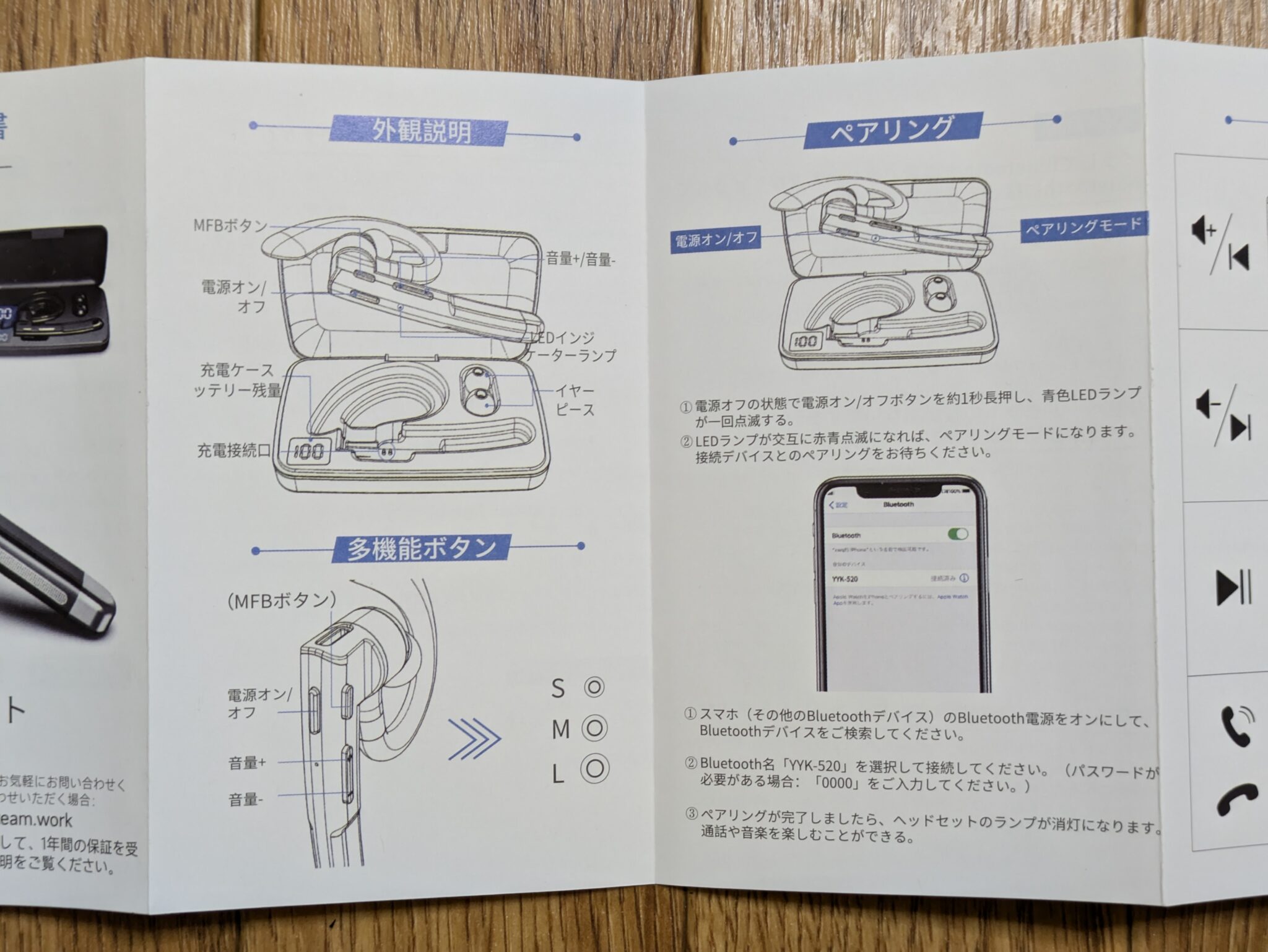 【レビュー】YYK-520（‎Boytond）「Bluetooth ヘッドセット」 | NRの備忘録